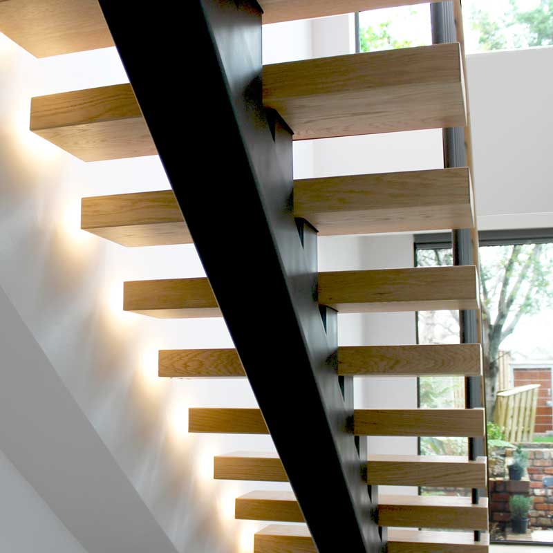 Modular Spine Staircase System for Self Builders and Contractors